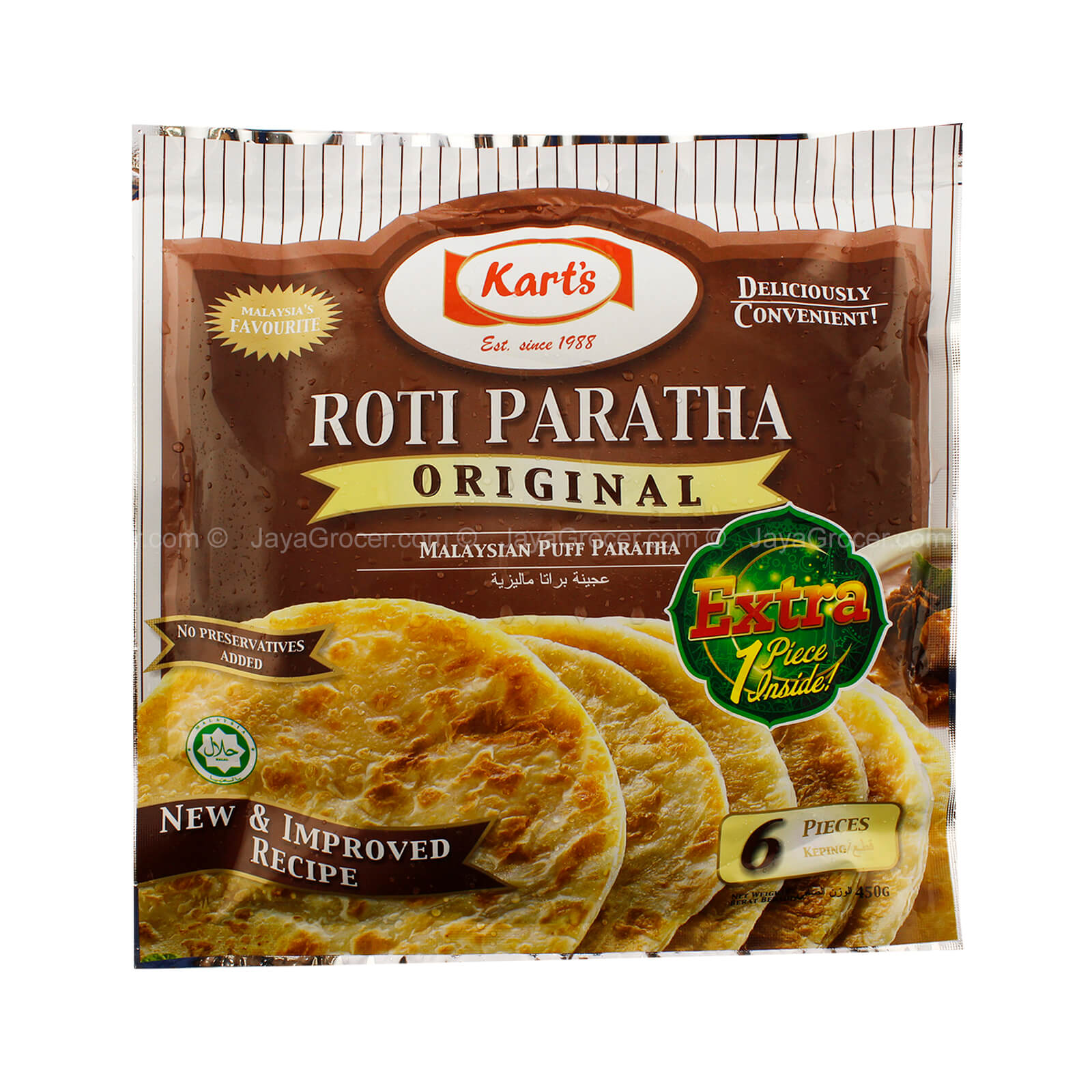 Karts Original Paratha 400g – Jaya Grocer | The Starling