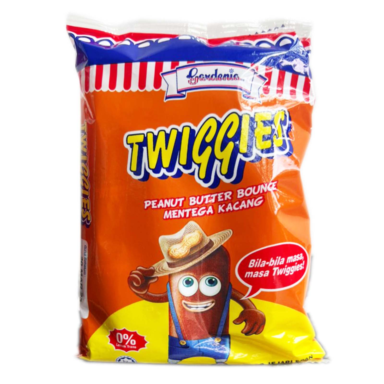 Gardenia Twiggies Peanut Butter Bun 76g – Jaya Grocer | The Starling