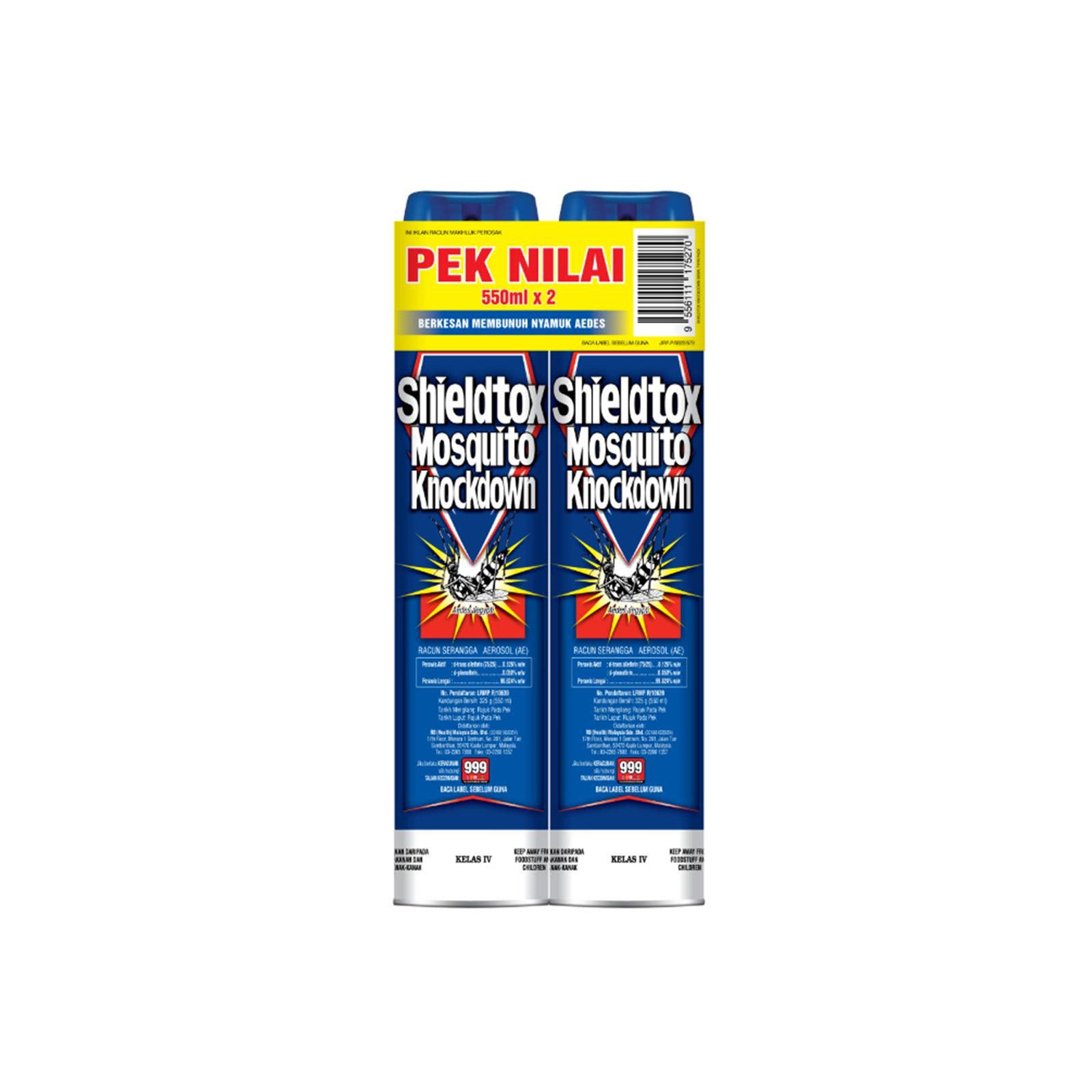 Shieldtox Aerosols FIK 550ml x 2 – Jaya Grocer | The Starling