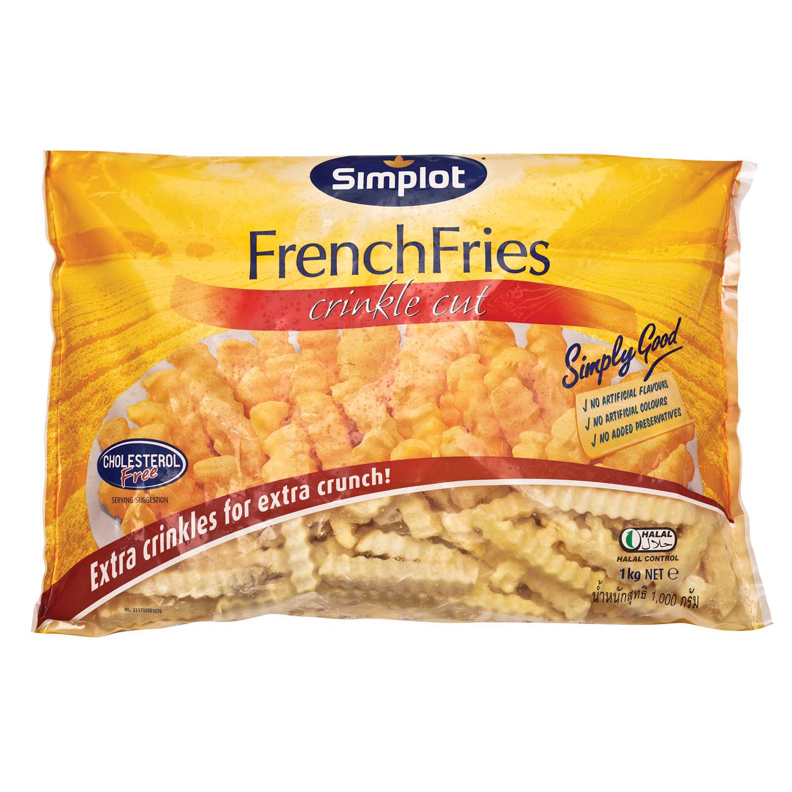 Simplot French Fries Crinkle Cut 1kg – Jaya Grocer | The Starling