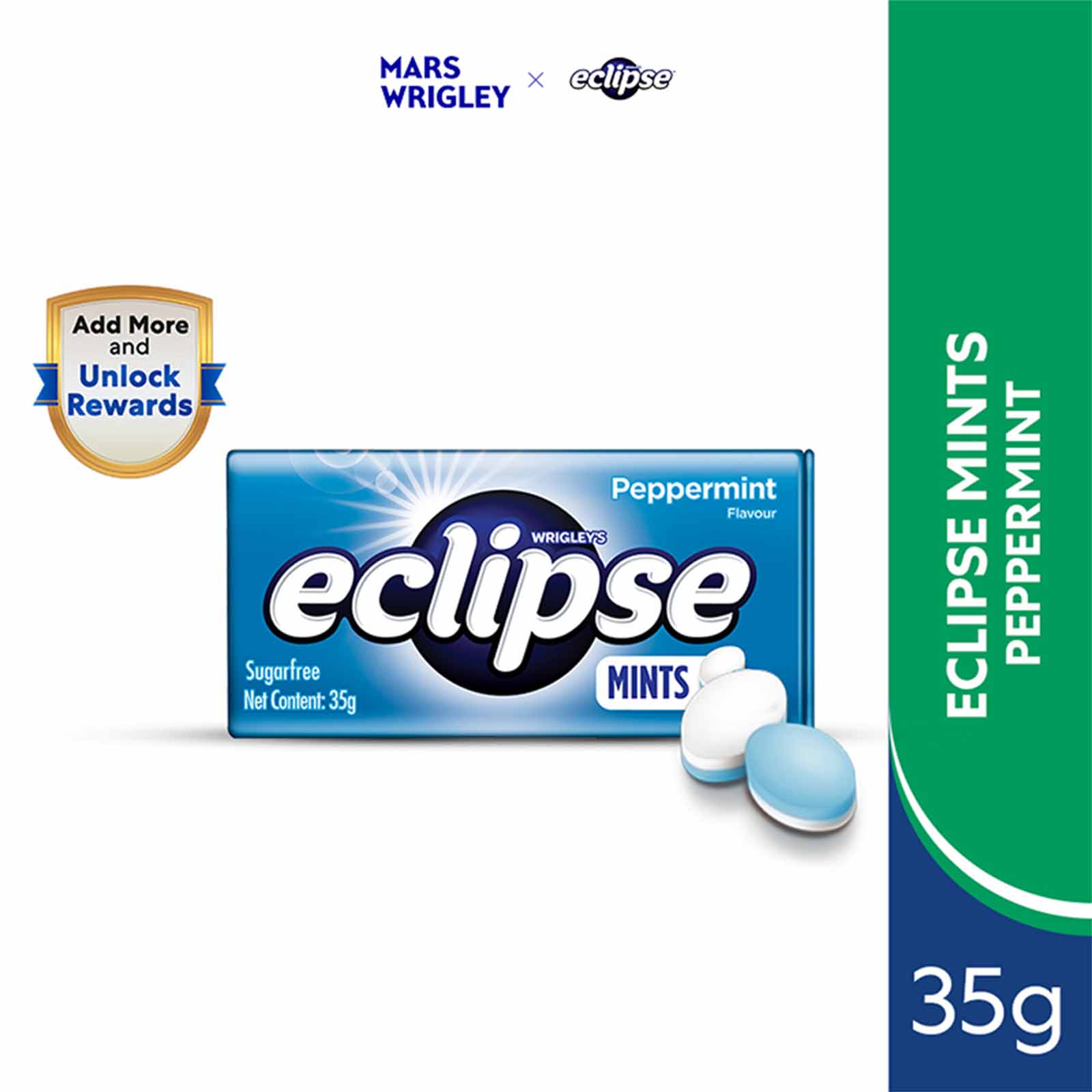 Eclipse Mint Peppermint Flavour 35g – Jaya Grocer | The Starling