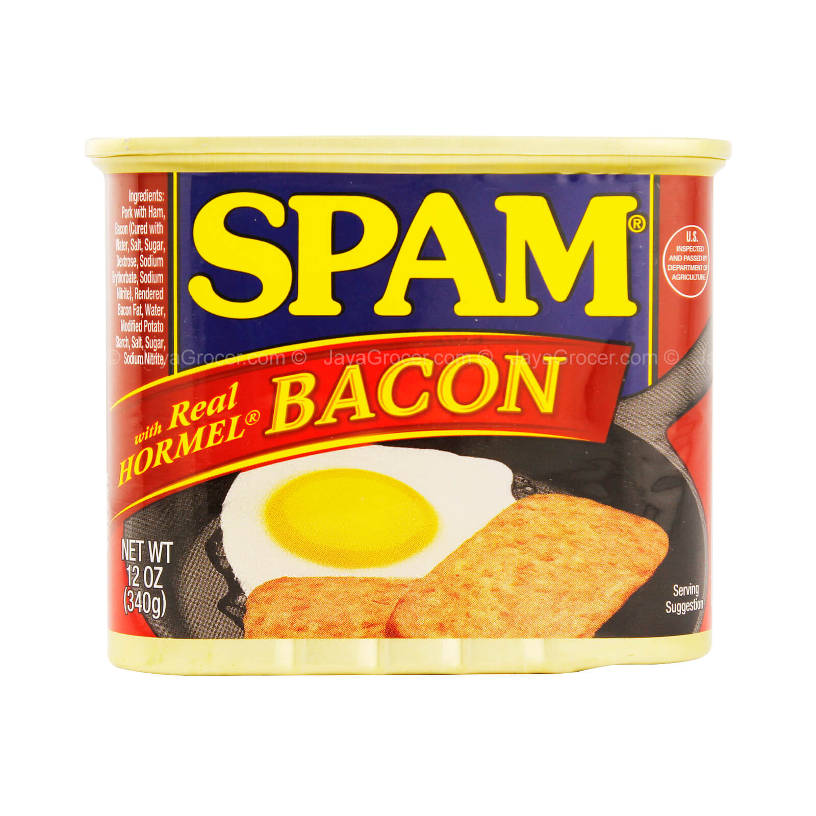 [NON-HALAL] Hormel Spam Luncheon Meat with Bacon 340g – Jaya Grocer ...