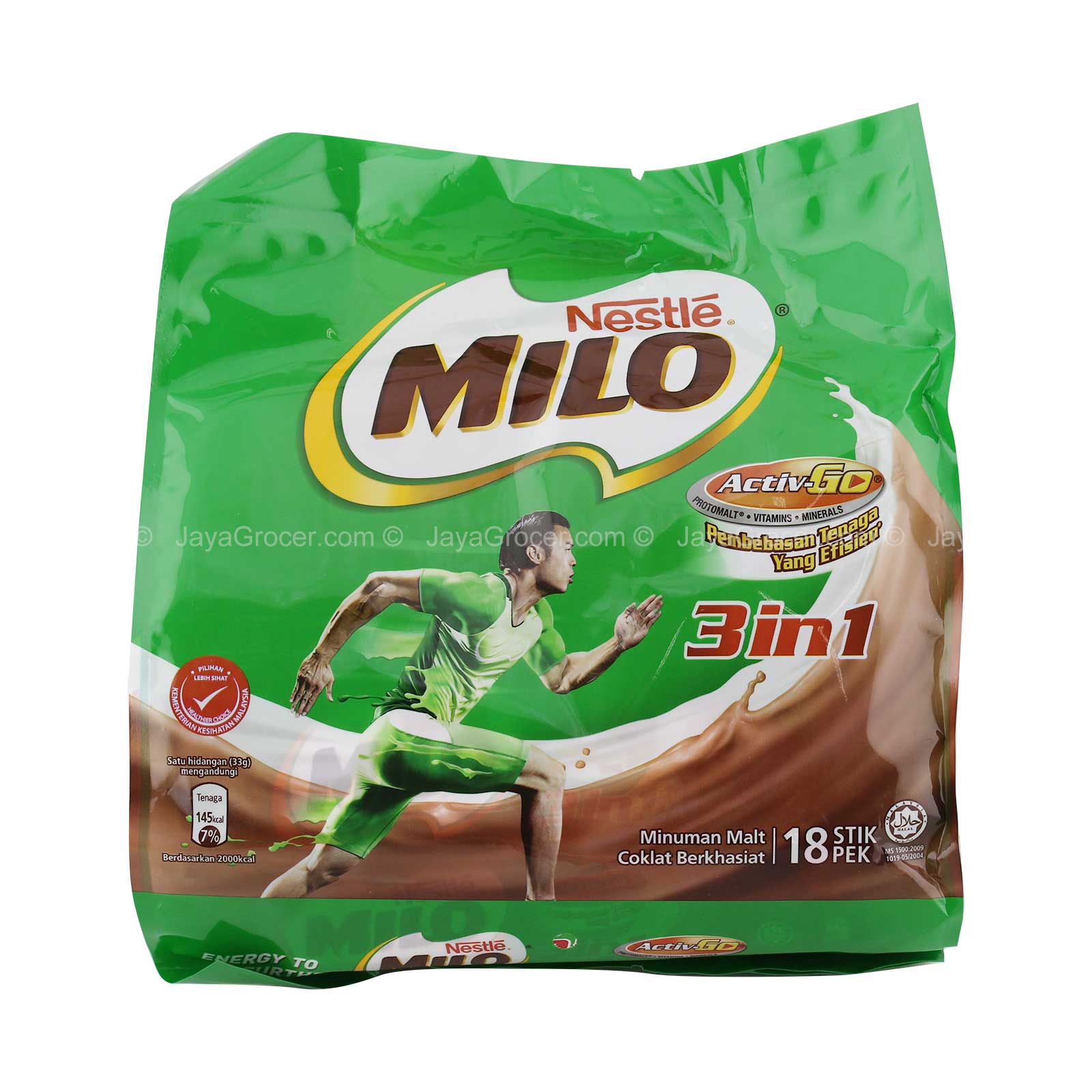 Nestle Fuze 3-in-1 Regular Chocolate Drink 33g x 18 – Jaya Grocer | The ...