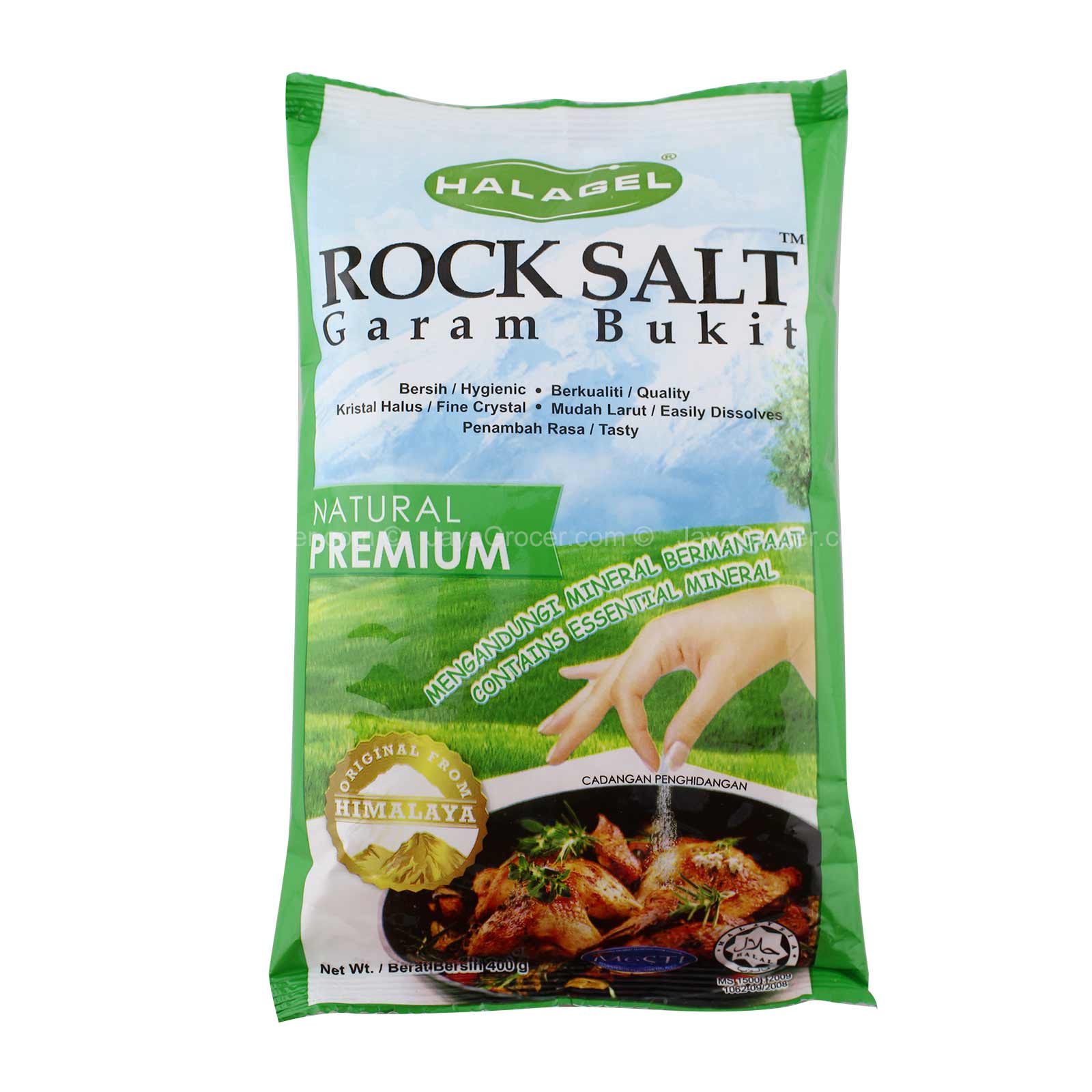 Halagel Premium Edible Rock Salt 400g – Jaya Grocer | The Starling