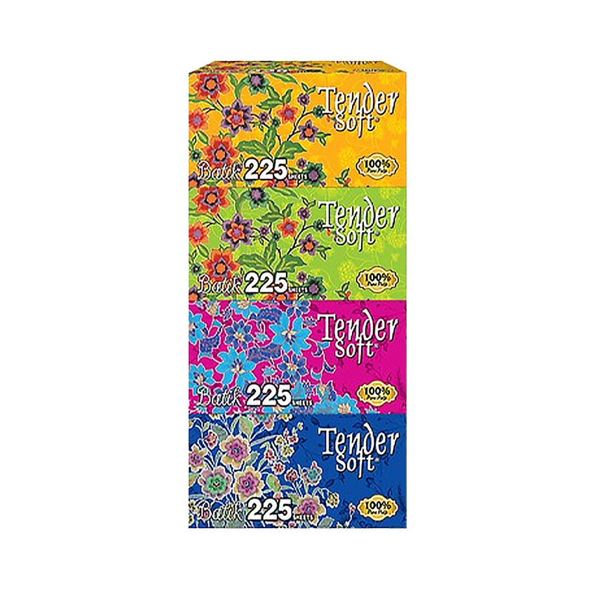 Tender Soft (Batik) 2ply Facial Tissue 225sheets x 4 – Jaya Grocer ...