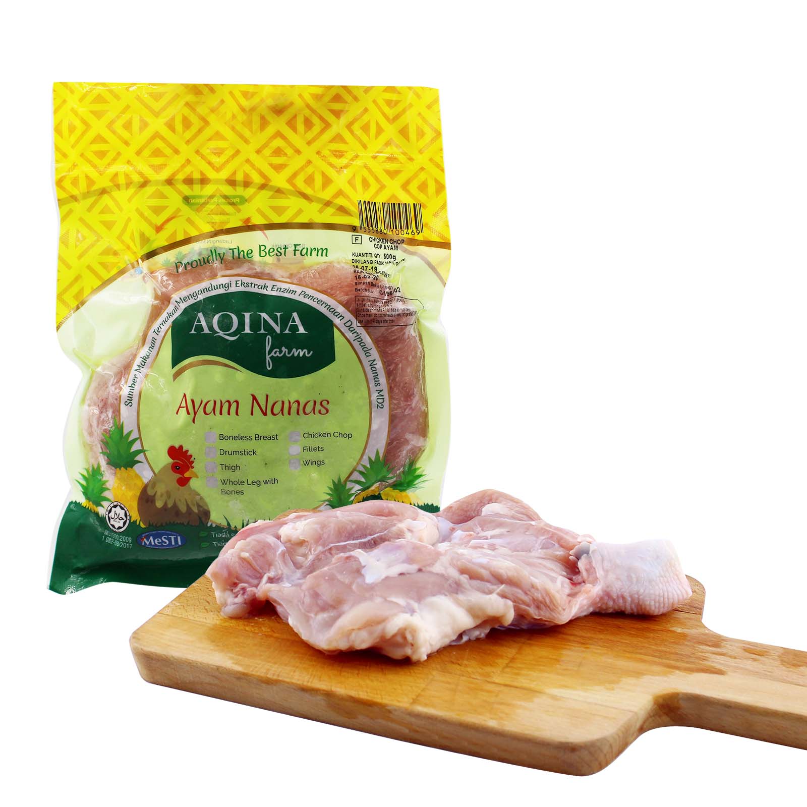 Aqina Farm Frozen Chicken Chop 2pcs/pack – Jaya Grocer | The Starling