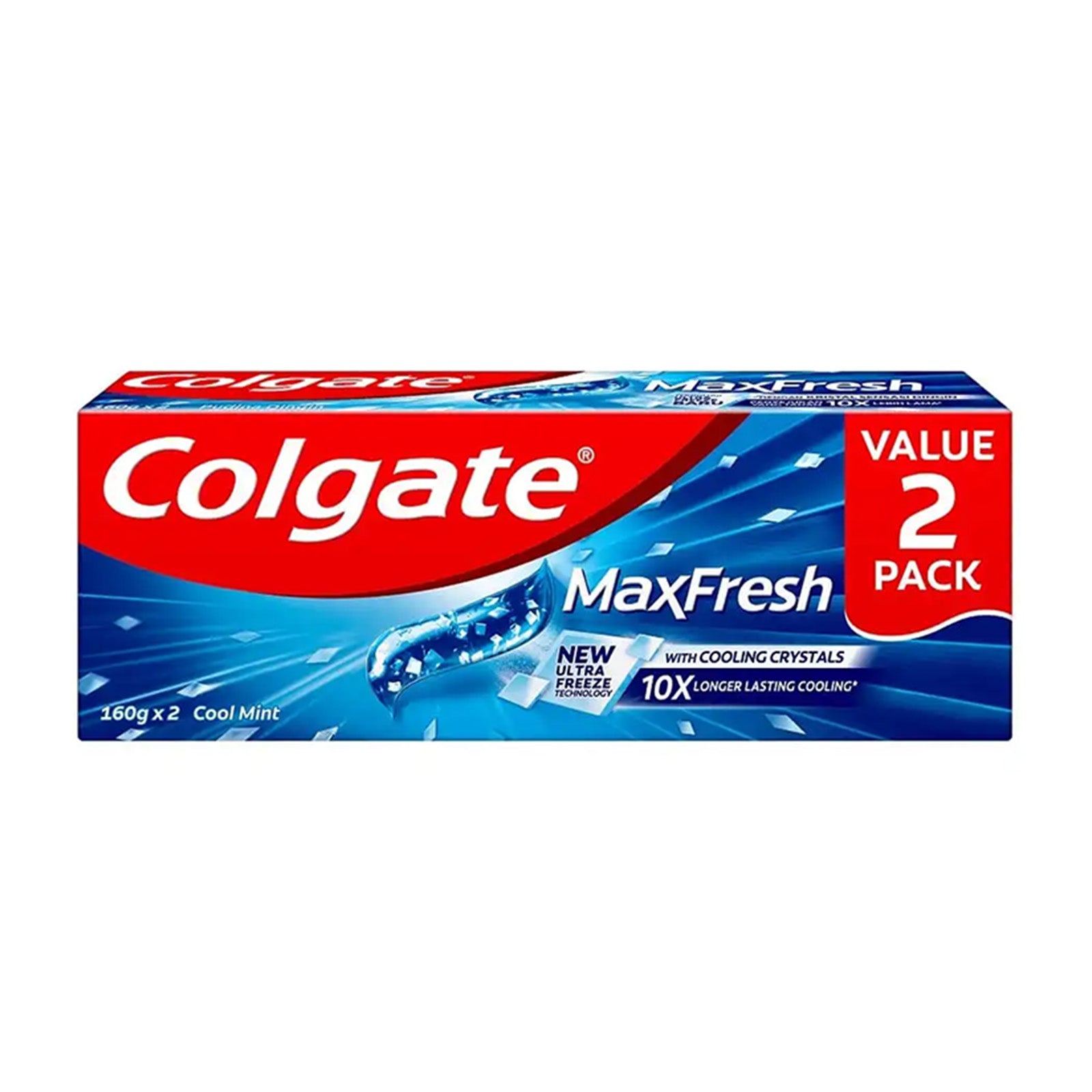 Colgate Max Fresh Cool Mint Toothpaste 160g x 2 – Jaya Grocer | The ...