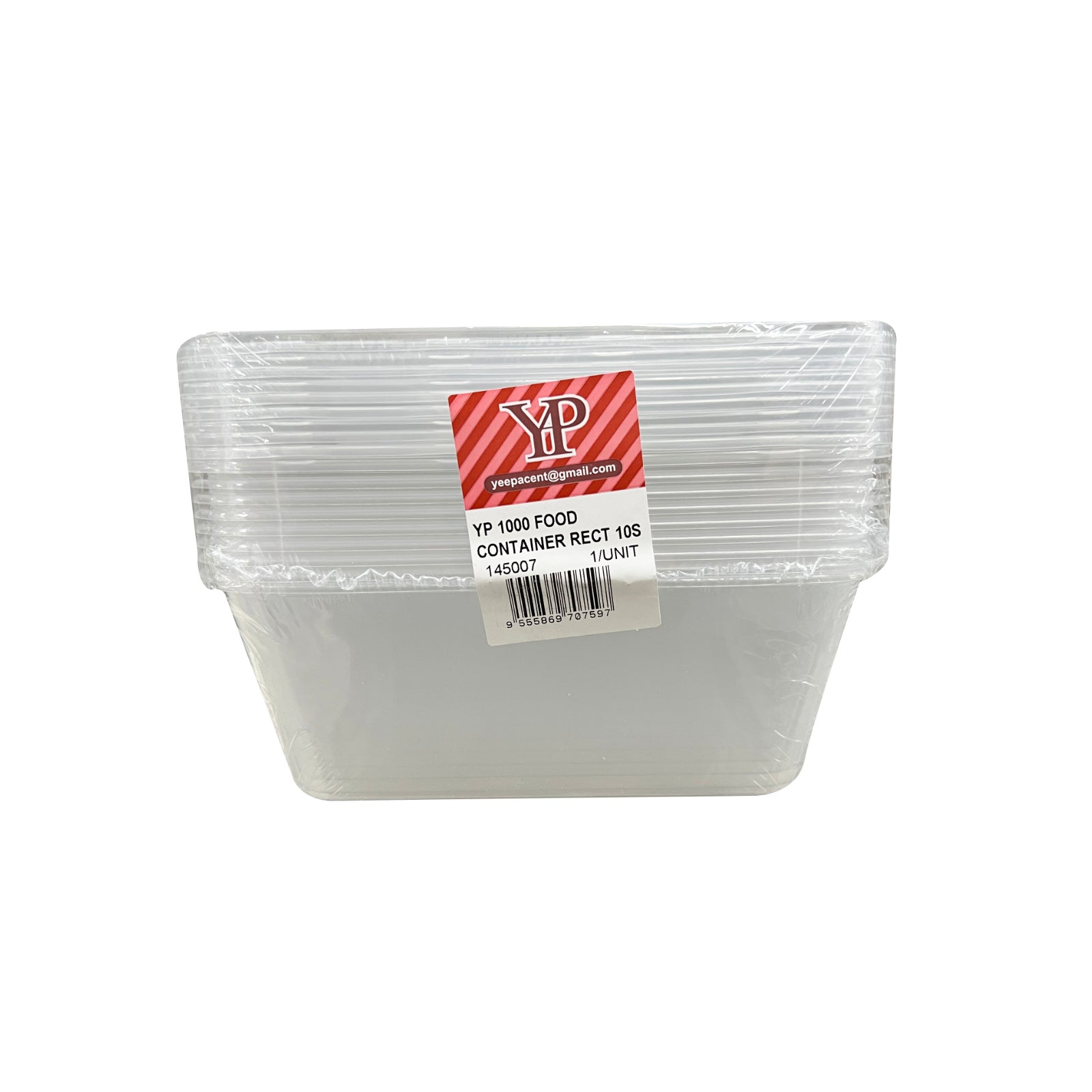 YP 1000 Food Container Rectangular 10pcs/pack – Jaya Grocer | The Starling