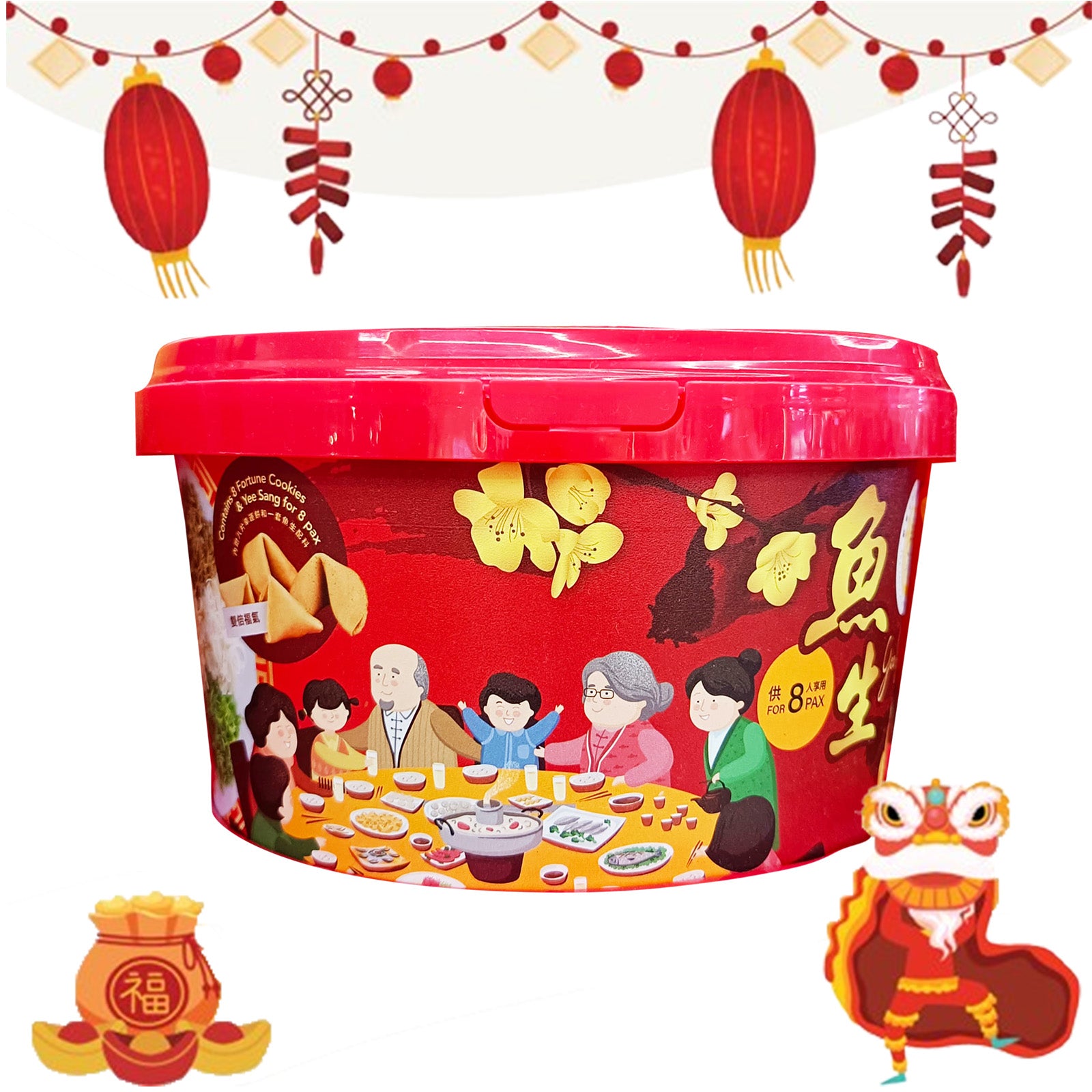 Spring Toss Yee Sang Fortune Pack 500g