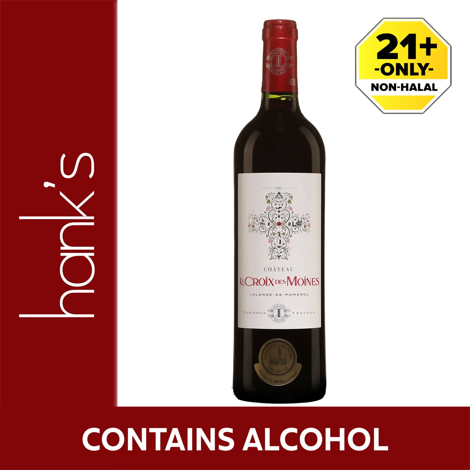 Chateau La Croix Des Moines Lalande De Pomer 750ml – Jaya Grocer | The ...