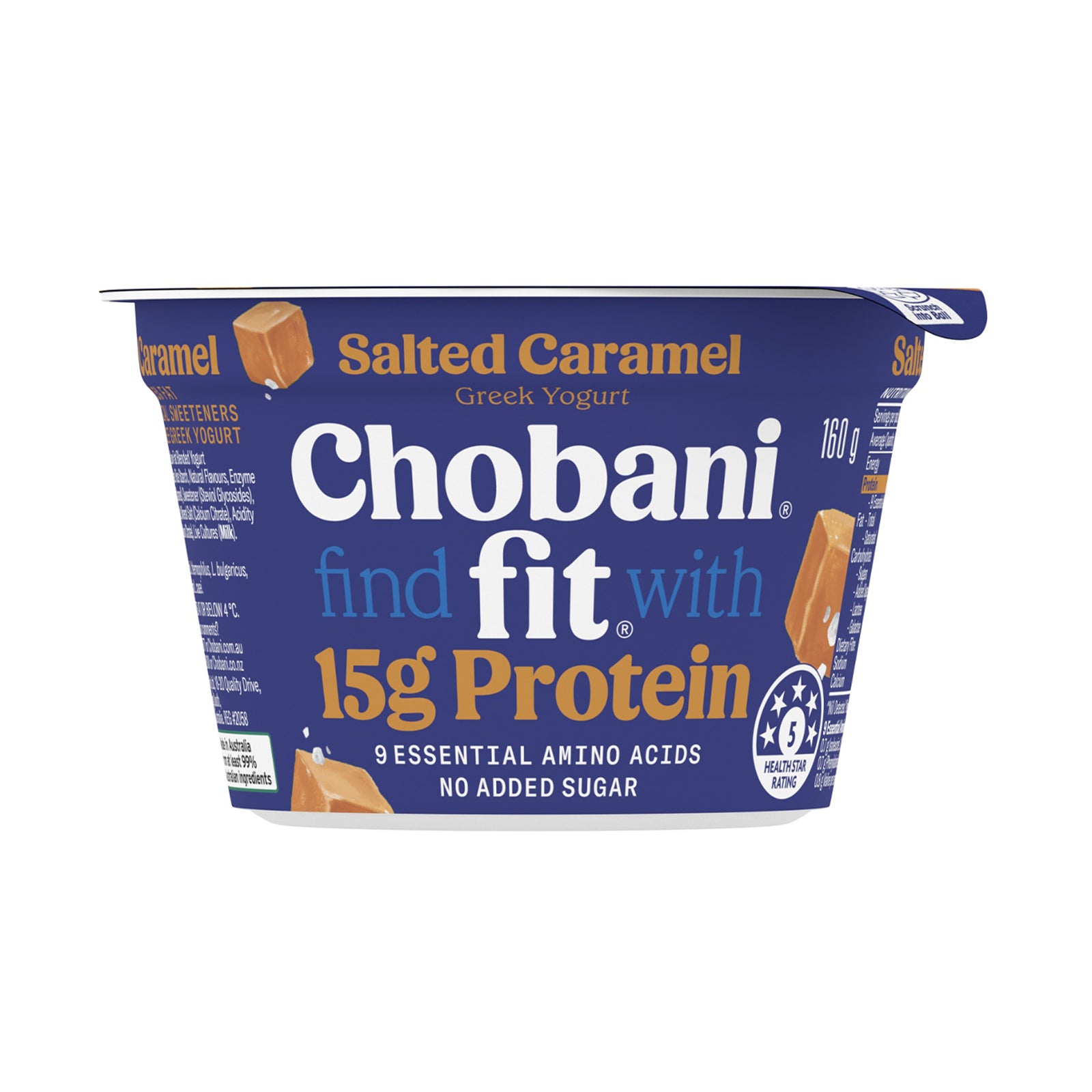Chobani Fit Salted Caramel Greek Yogurt 160g – Jaya Grocer | The Starling