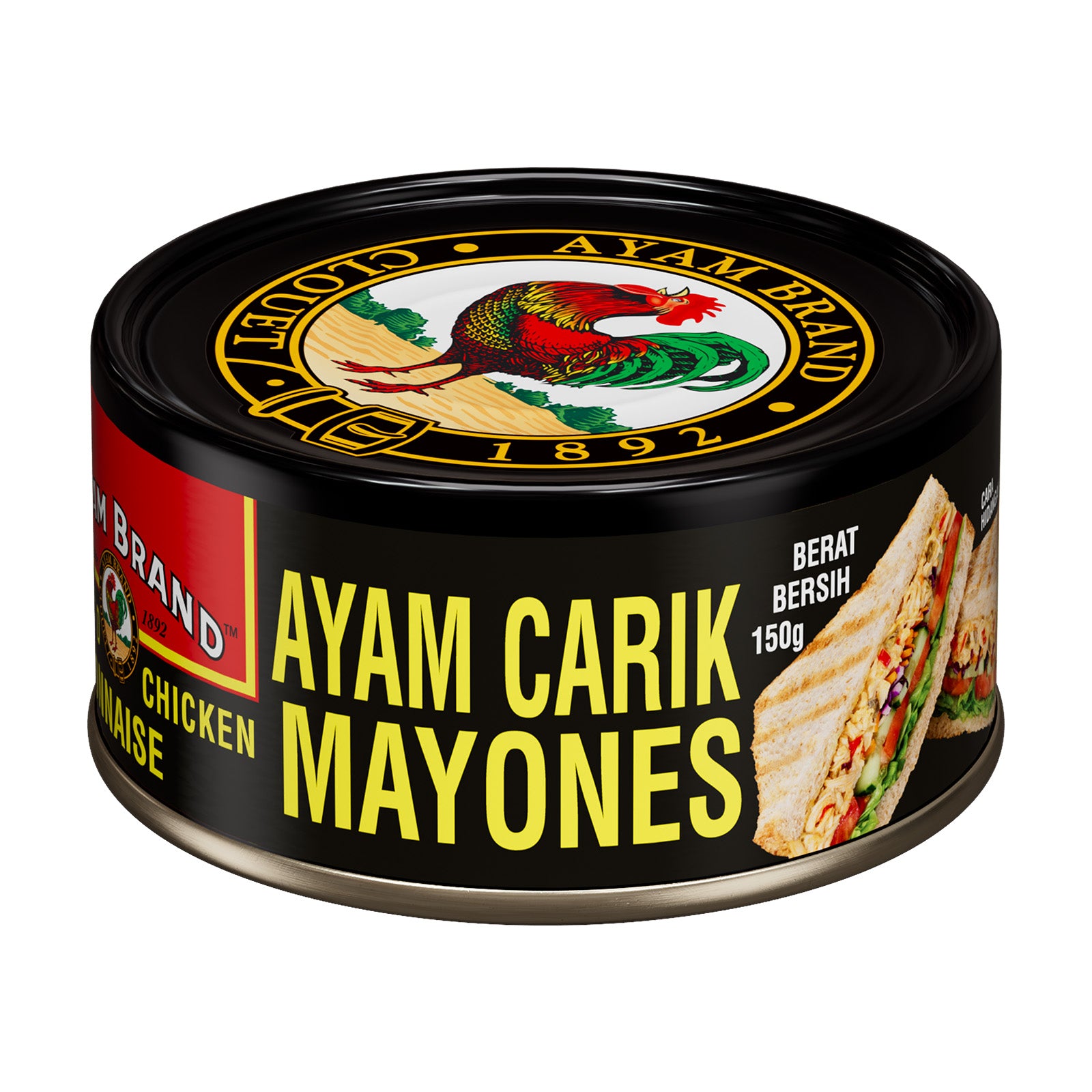 Ayam Brand Pulled Chicken Mayonnaise 150g – Jaya Grocer | The Starling