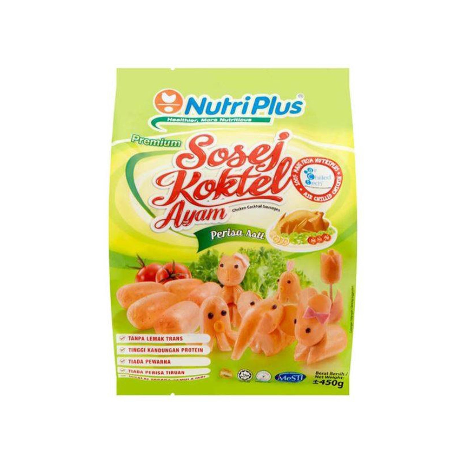 Nutriplus Original Cocktail Sausage 450g – Jaya Grocer | The Starling