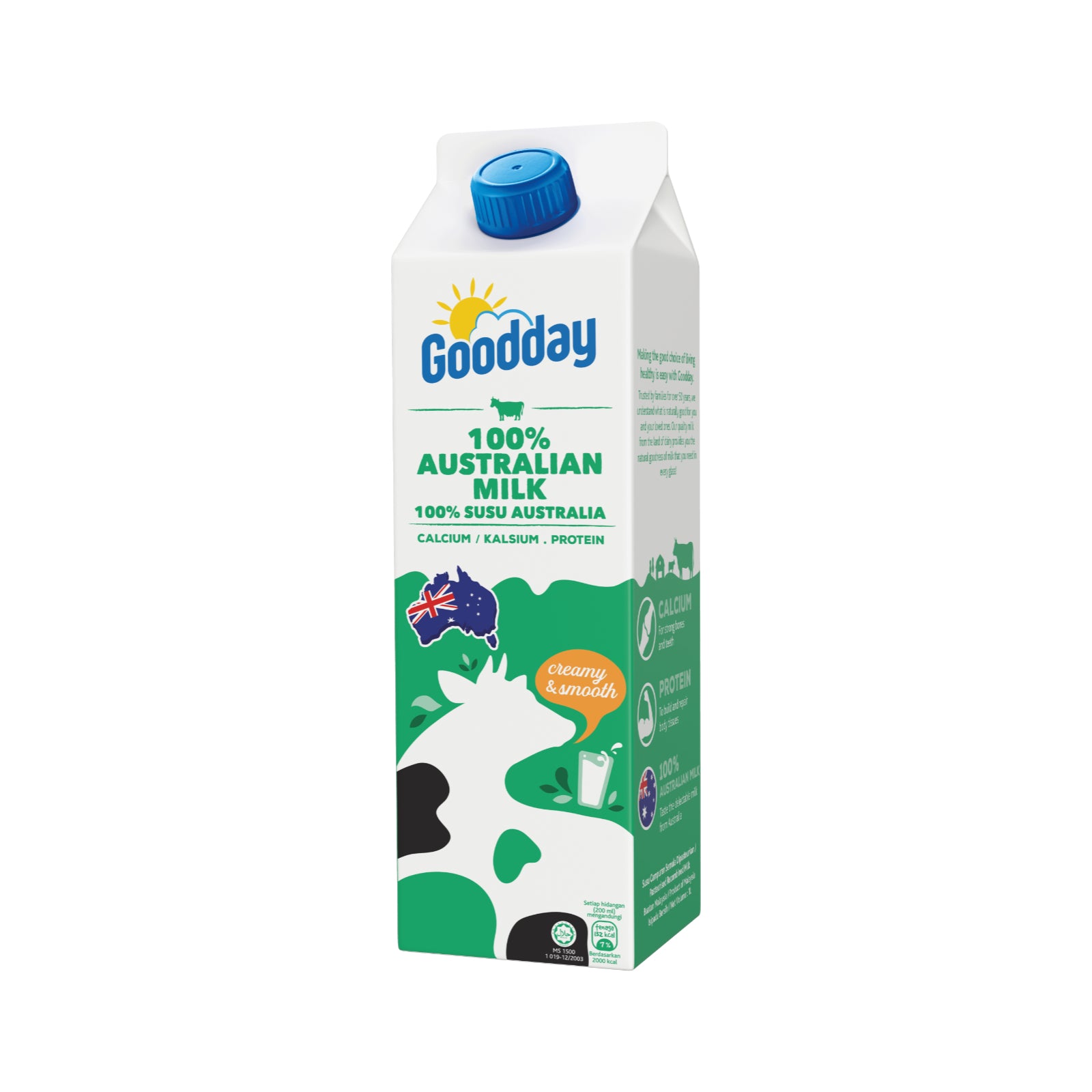 Goodday Life 100% Australian Fresh Milk 1L – Jaya Grocer | The Starling