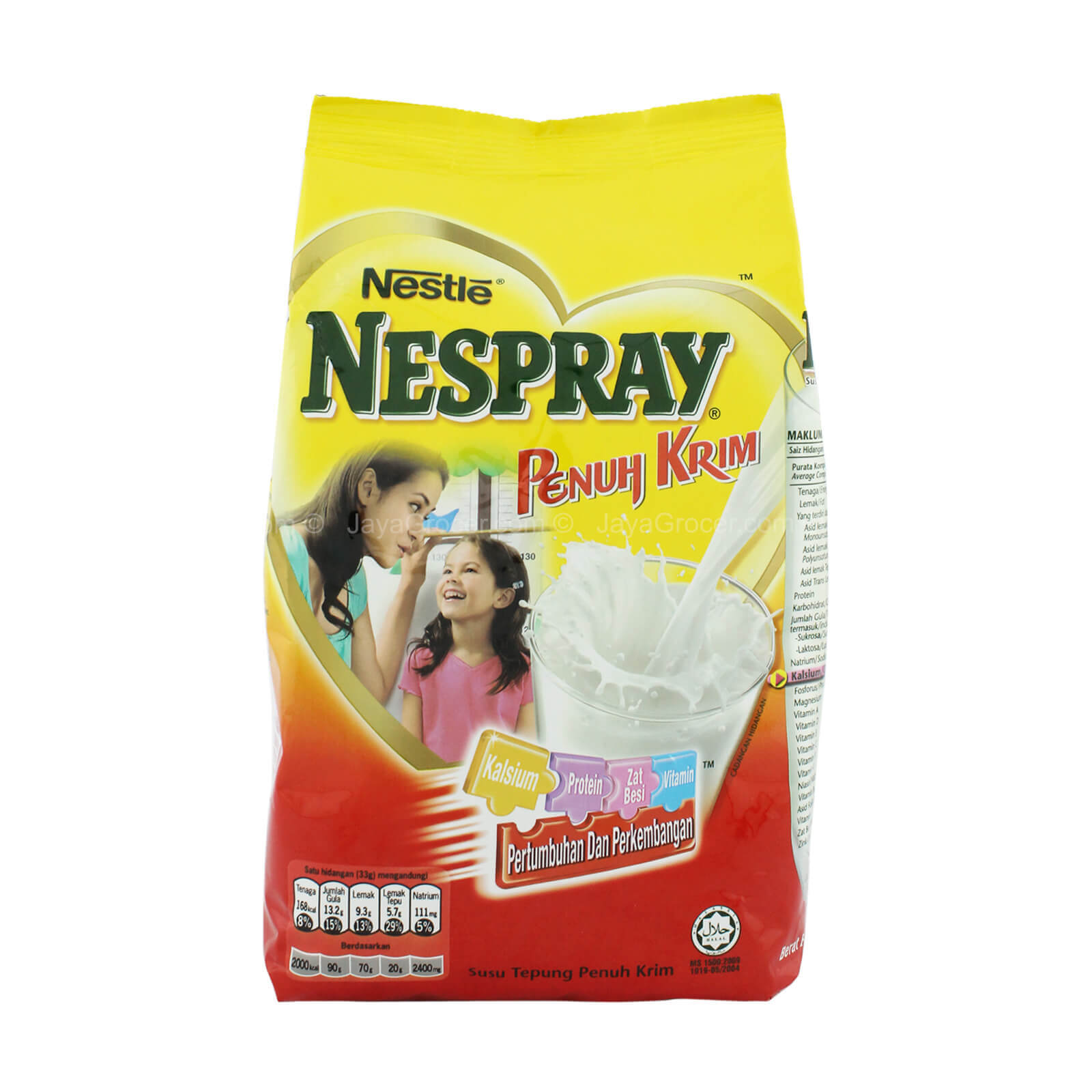 Nestle Nespray Full Cream Milk Powder 550g – Jaya Grocer | The Starling