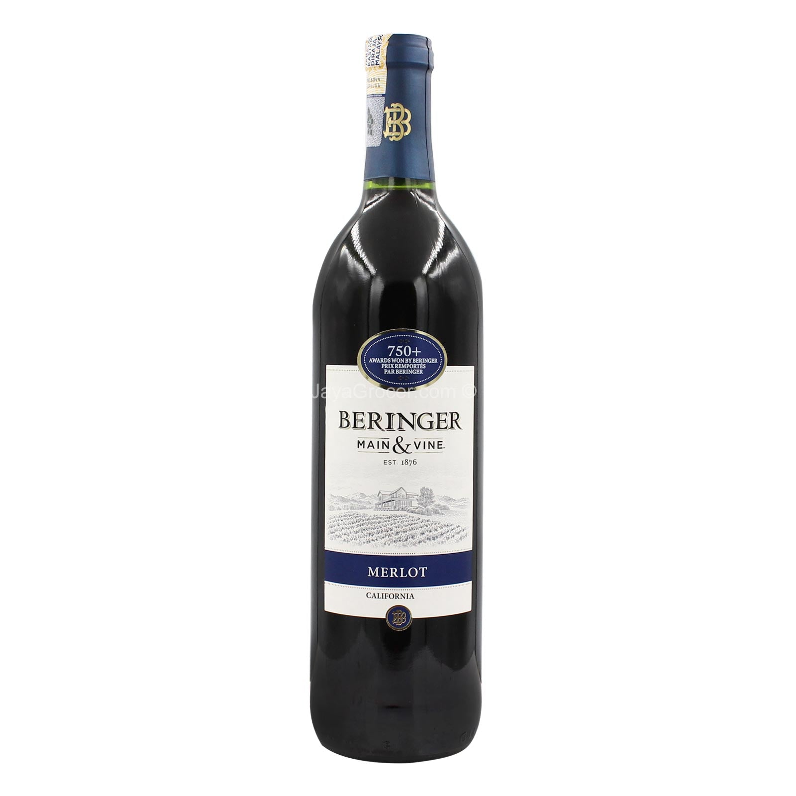 BERINGER CLASSIC MERLOT 750ML *1 – Jaya Grocer | The Starling