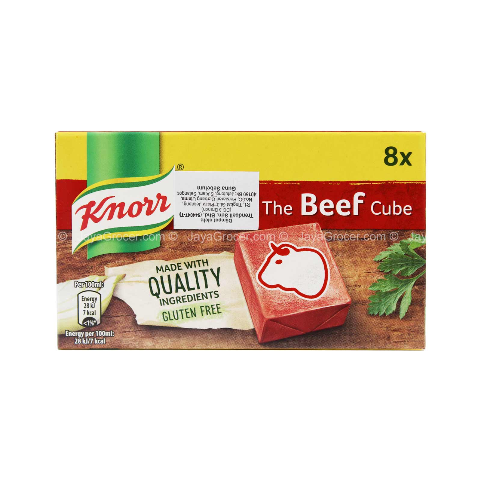 KNORR STOCK CUBES BEEF 8S*1 – Jaya Grocer | The Starling