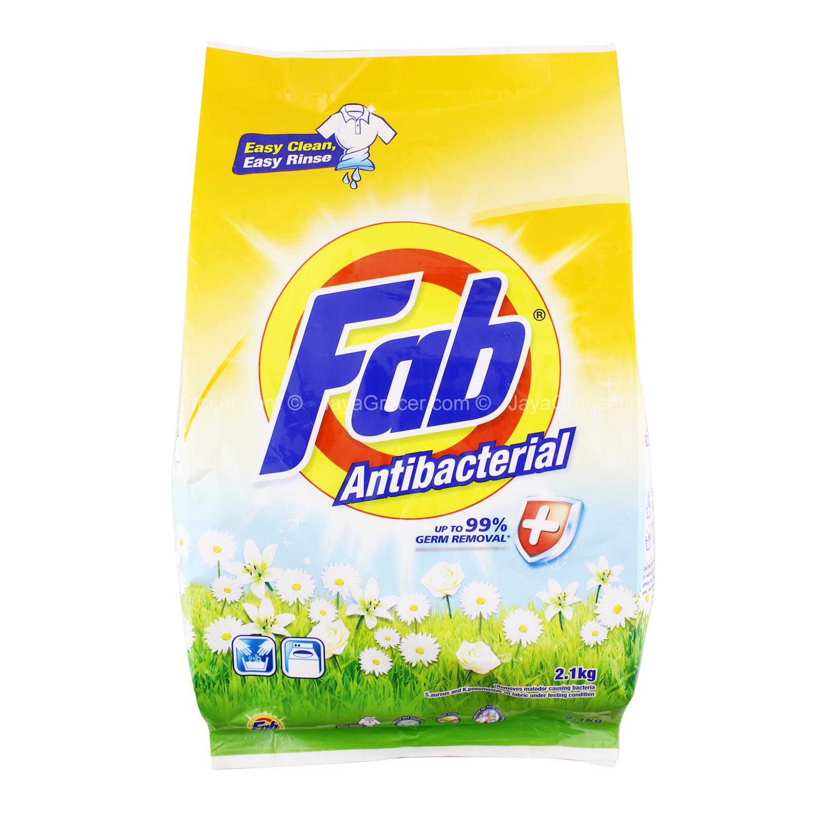 Fab Antibacterial Detergent Powder 2.1kg – Jaya Grocer | The Starling