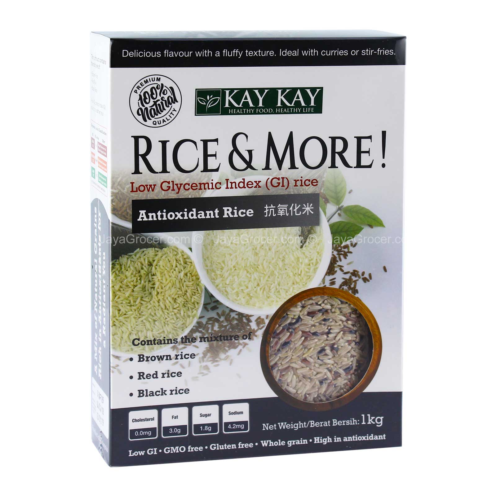 RICE & MORE ANTIOXIDANT RICE BLACK 1KG – Jaya Grocer | The Starling